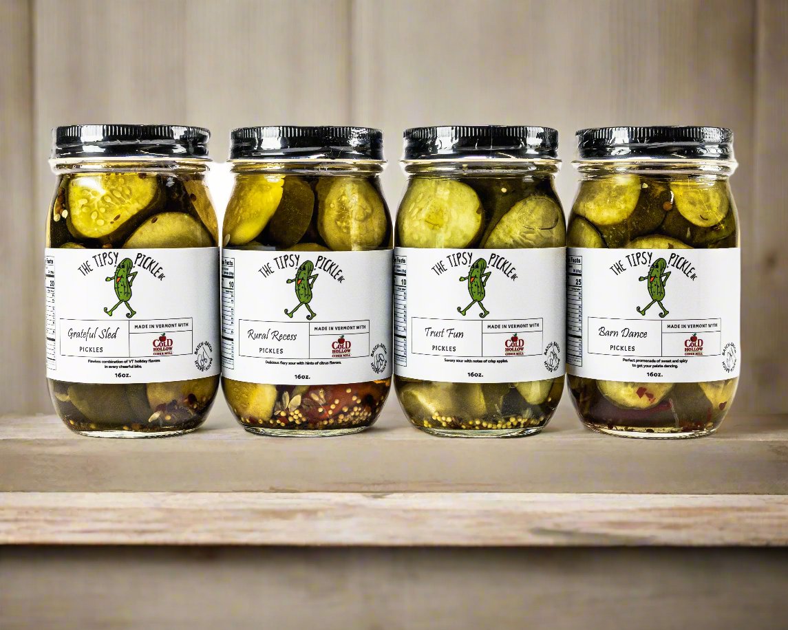 The Tipsy Pickle & Cold Hollow: Hard Cider Pickles – Cold Hollow Cider Mill